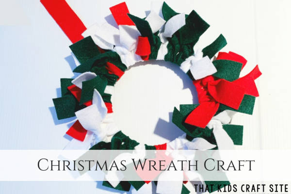 DIY Christmas Wreath - That Kids' Craft Site