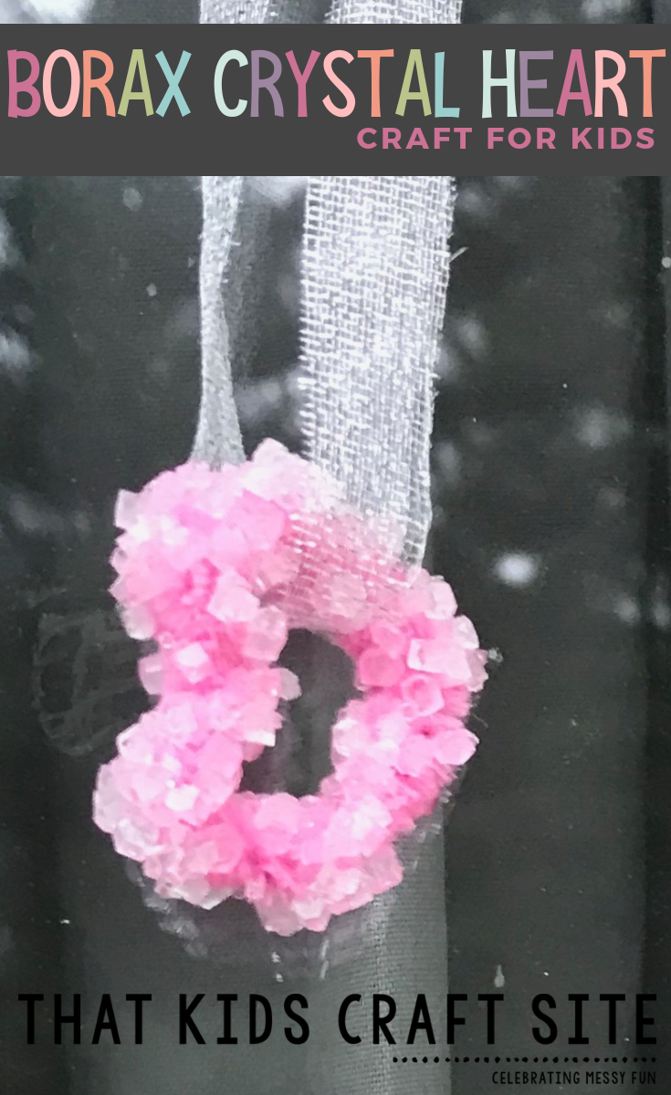 Borax Crystal Hearts Valentine’s Craft for Kids - That Kids' Craft Site