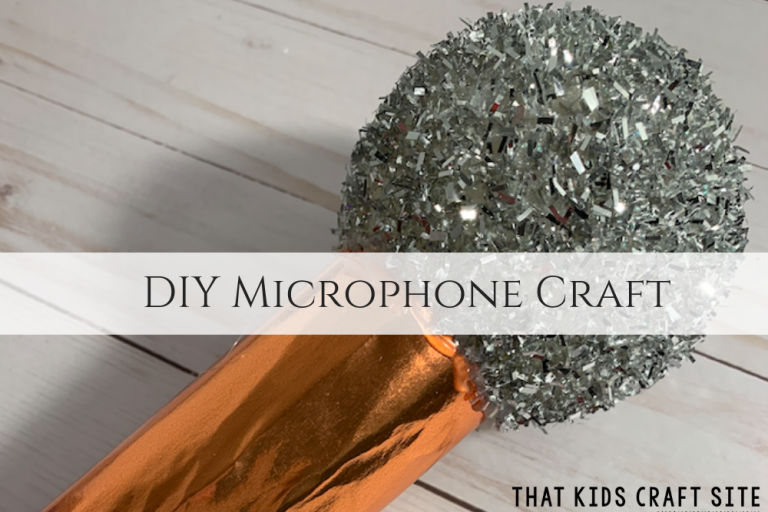Microphone Craft for Kids - That Kids' Craft Site