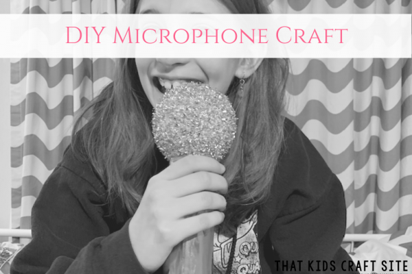 Microphone Craft for Kids - That Kids' Craft Site