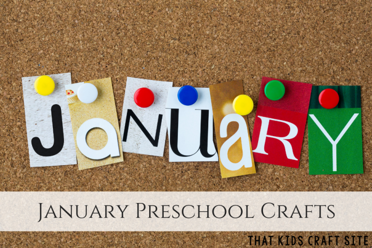 January Crafts for Preschoolers - That Kids' Craft Site