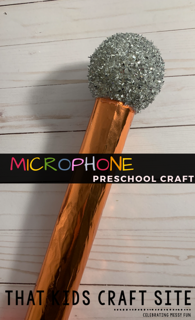 Microphone Craft for Kids - That Kids' Craft Site