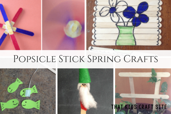 7 Spring Crafts Using Popsicle Sticks - That Kids' Craft Site