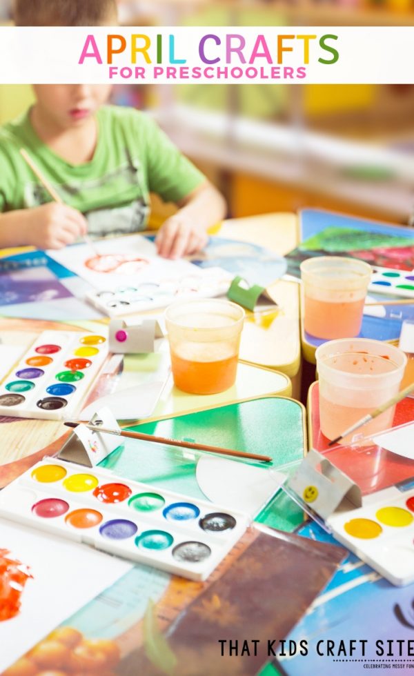 April Crafts for Preschoolers - That Kids' Craft Site