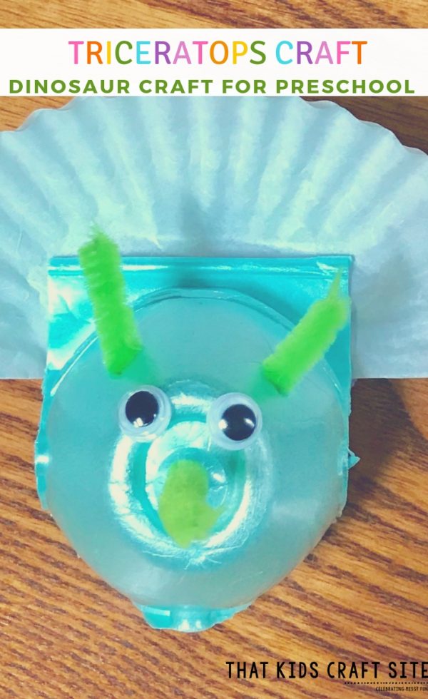 Triceratops Craft for Preschool - That Kids' Craft Site