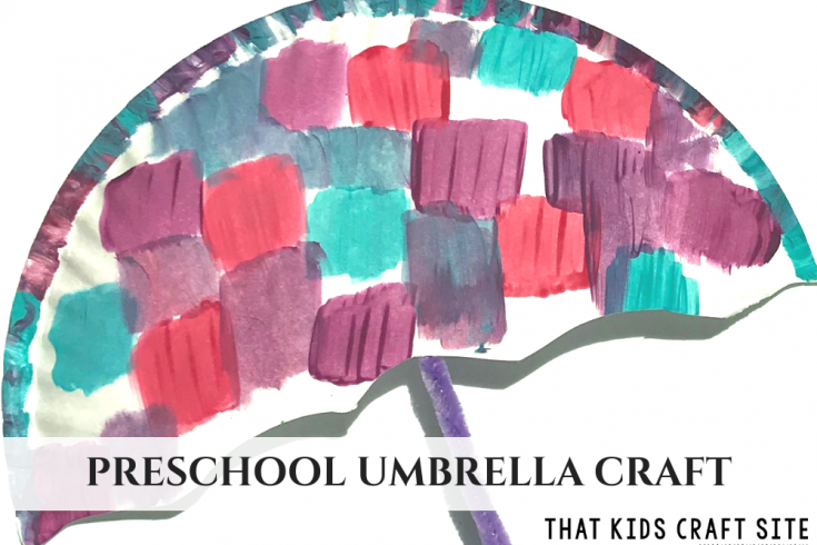 Umbrella Craft for Kids - That Kids' Craft Site