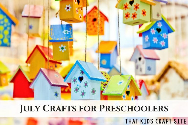 July Crafts for Preschoolers - *The Best Preschool Summer Crafts*