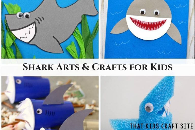 Shark Arts and Crafts for Kids *FUN Summer Crafts* - That Kids' Craft Site