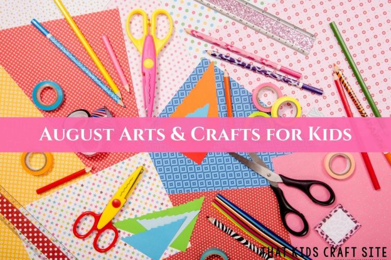 Awesome August Crafts for Kids - That Kids' Craft Site