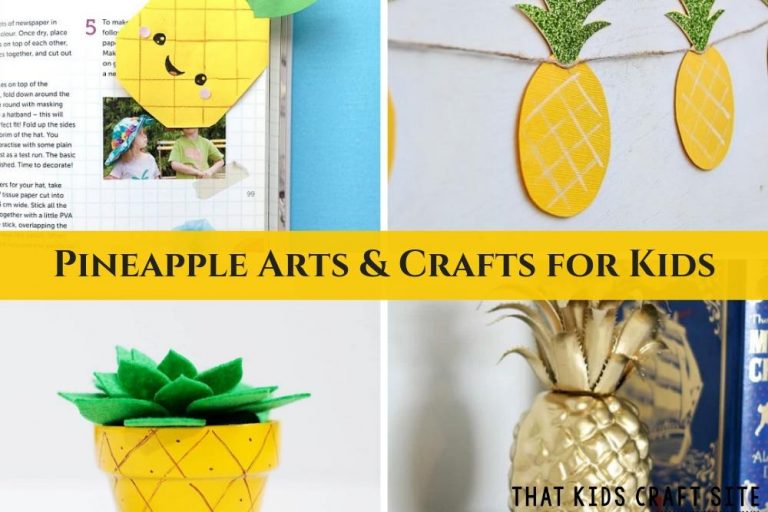 Pineapple Crafts for Kids: Fun Summer Crafts - That Kids' Craft Site
