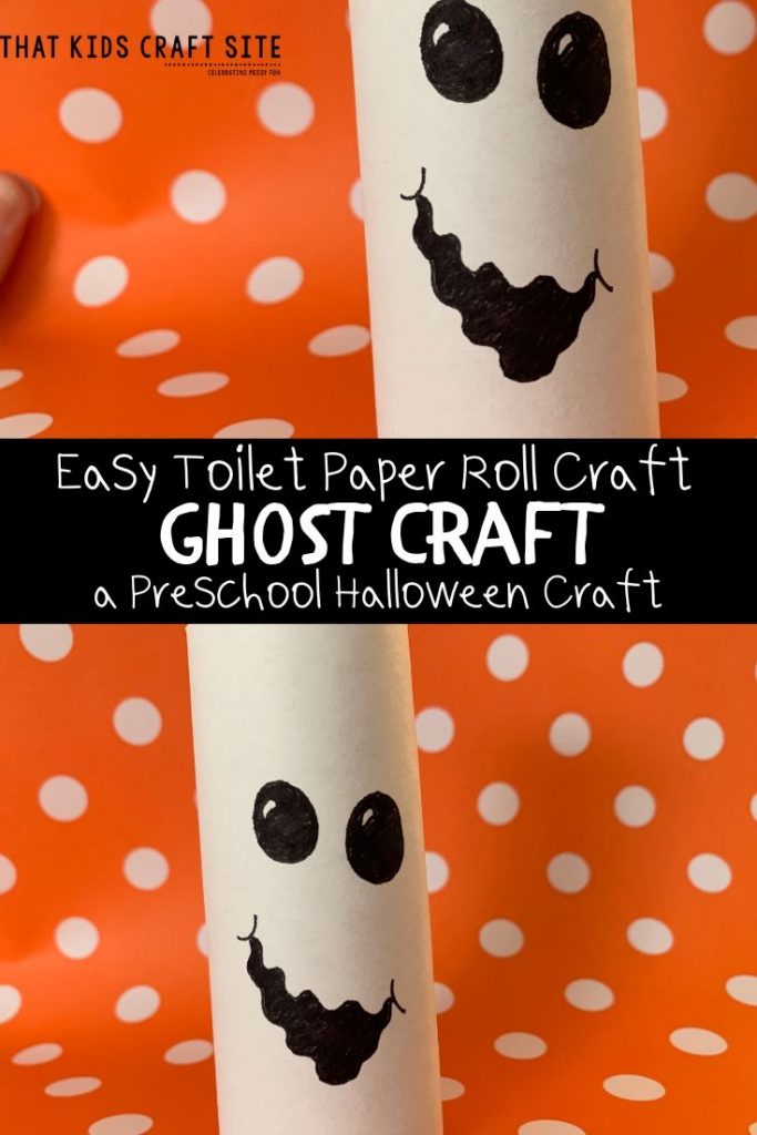Ghost Craft for Halloween : An Easy Preschool Craft - That Kids' Craft Site