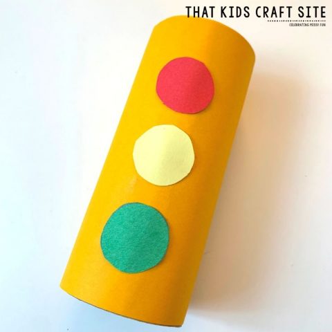 Making Traffic Lights Preschool Craft - That Kids' Craft Site