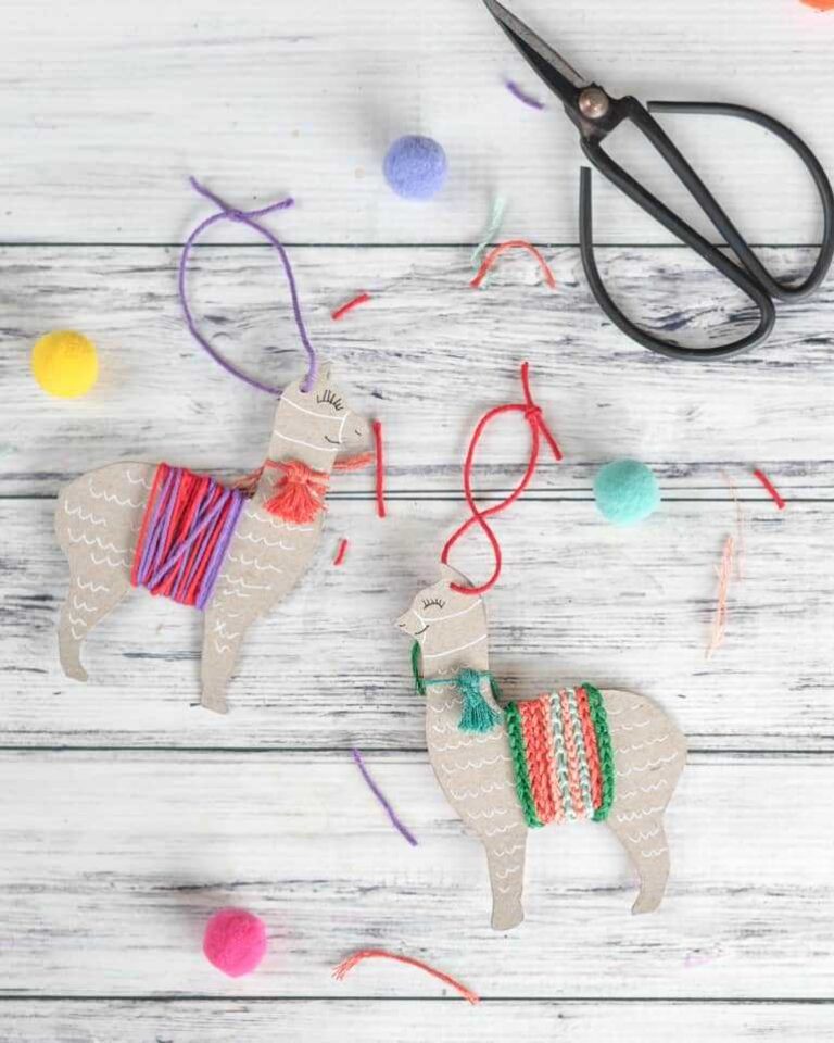 Easy and Fun Llama Crafts for Kids - That Kids' Craft Site