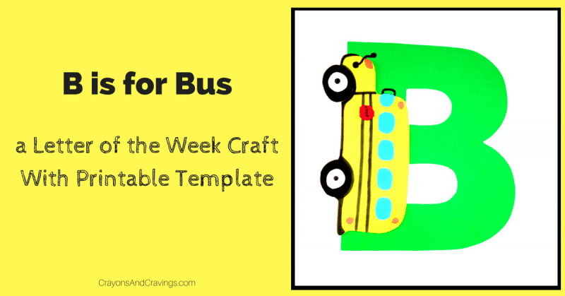 Letter B Crafts: Alphabet Crafts for Kids - That Kids' Craft Site