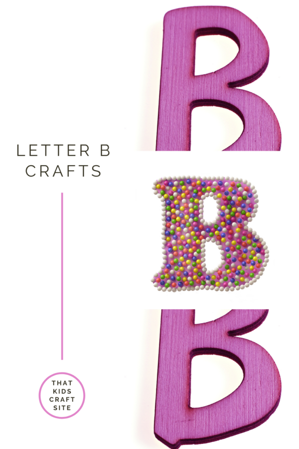 Letter B Crafts: Alphabet Crafts for Kids - That Kids' Craft Site