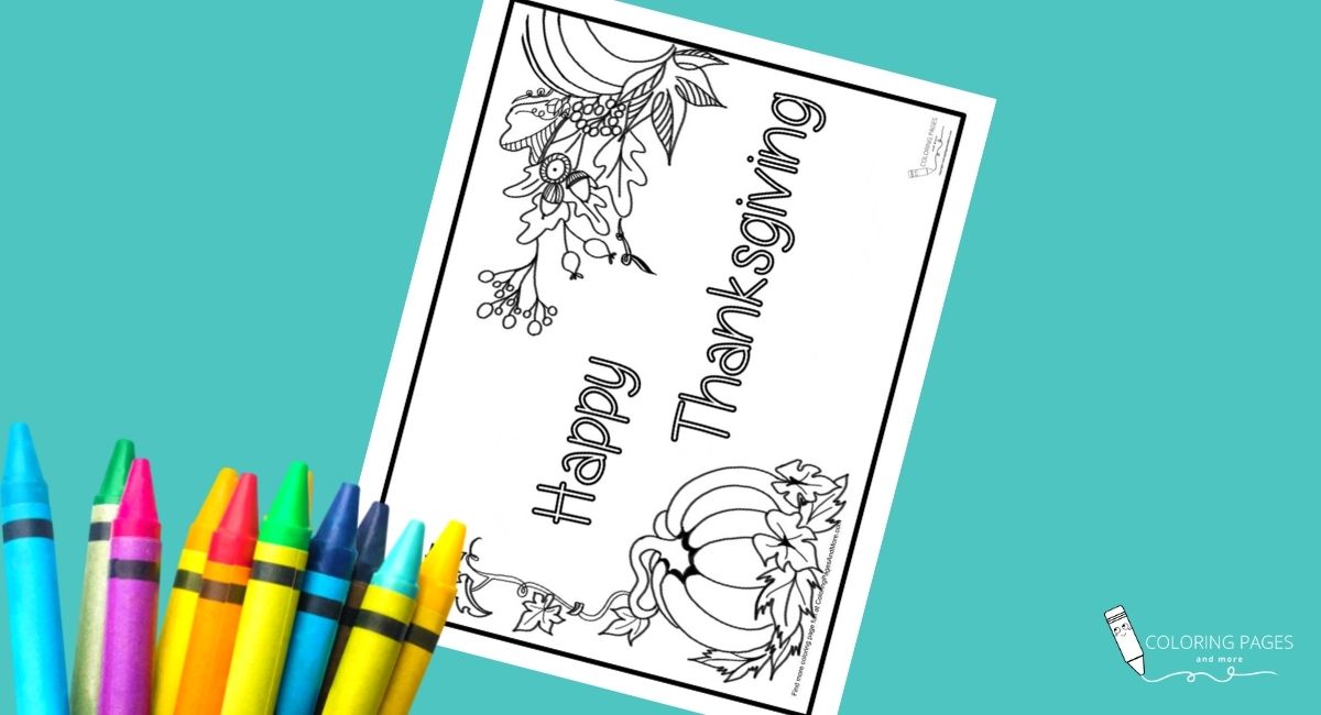 Thanksgiving Activities for Preschoolers - That Kids' Craft Site