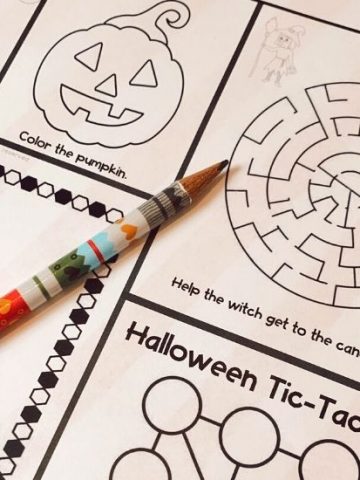 Skeleton Halloween Craft - That Kids' Craft Site