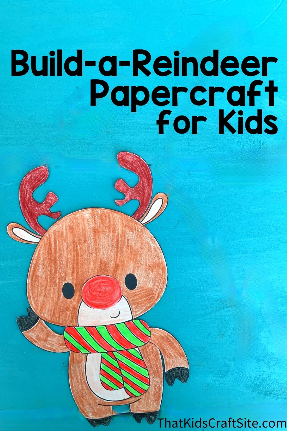 Reindeer Craft - A Christmas Papercraft - That Kids' Craft Site