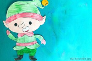 Christmas Elf Craft for Kids - That Kids' Craft Site