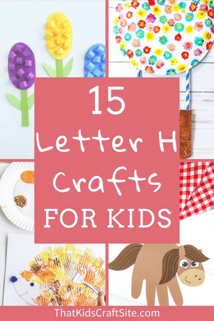 Letter H Crafts - That Kids' Craft Site