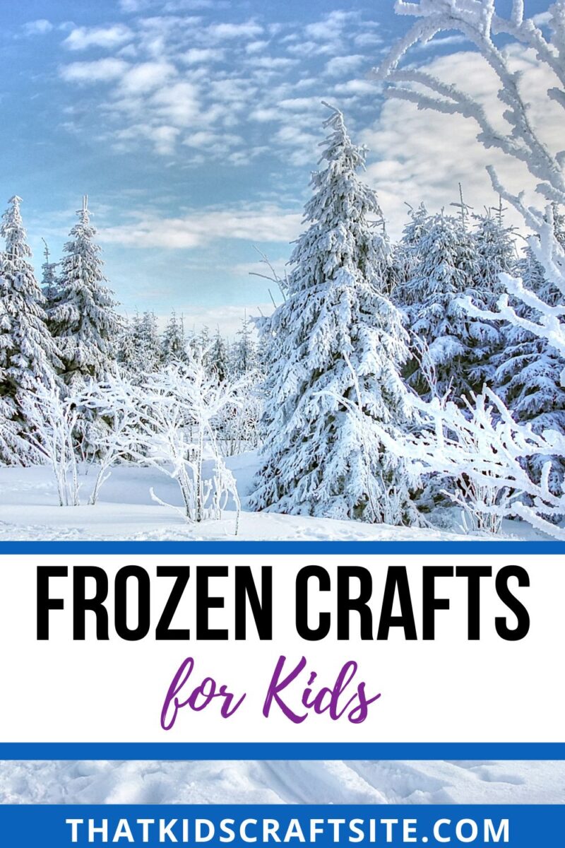 15+ Frozen Crafts for Preschoolers - That Kids' Craft Site