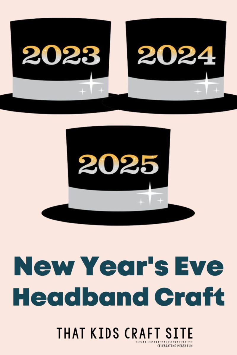 New Year's Eve Headband Craft - That Kids' Craft Site