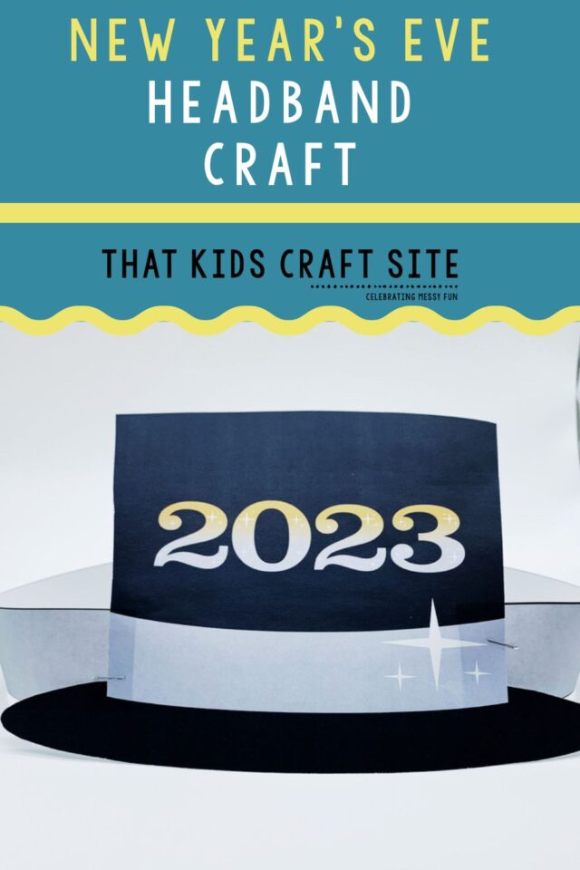 New Year's Eve Headband Craft - That Kids' Craft Site