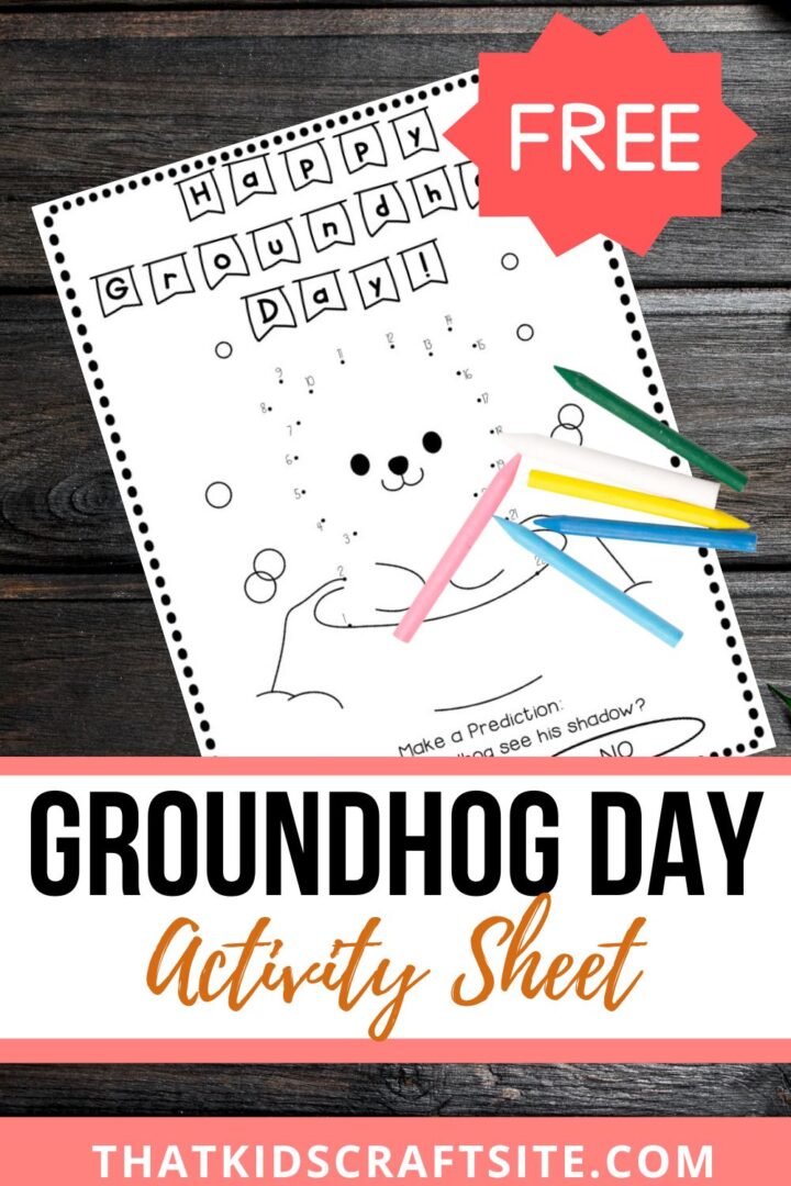 Free Groundhog Day Activity Page - That Kids' Craft Site