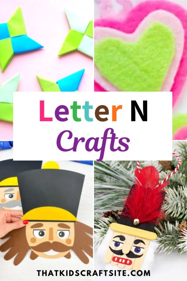 Letter N Crafts - That Kids' Craft Site