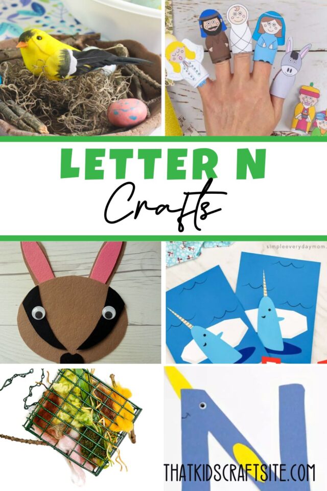 Letter N Crafts - That Kids' Craft Site