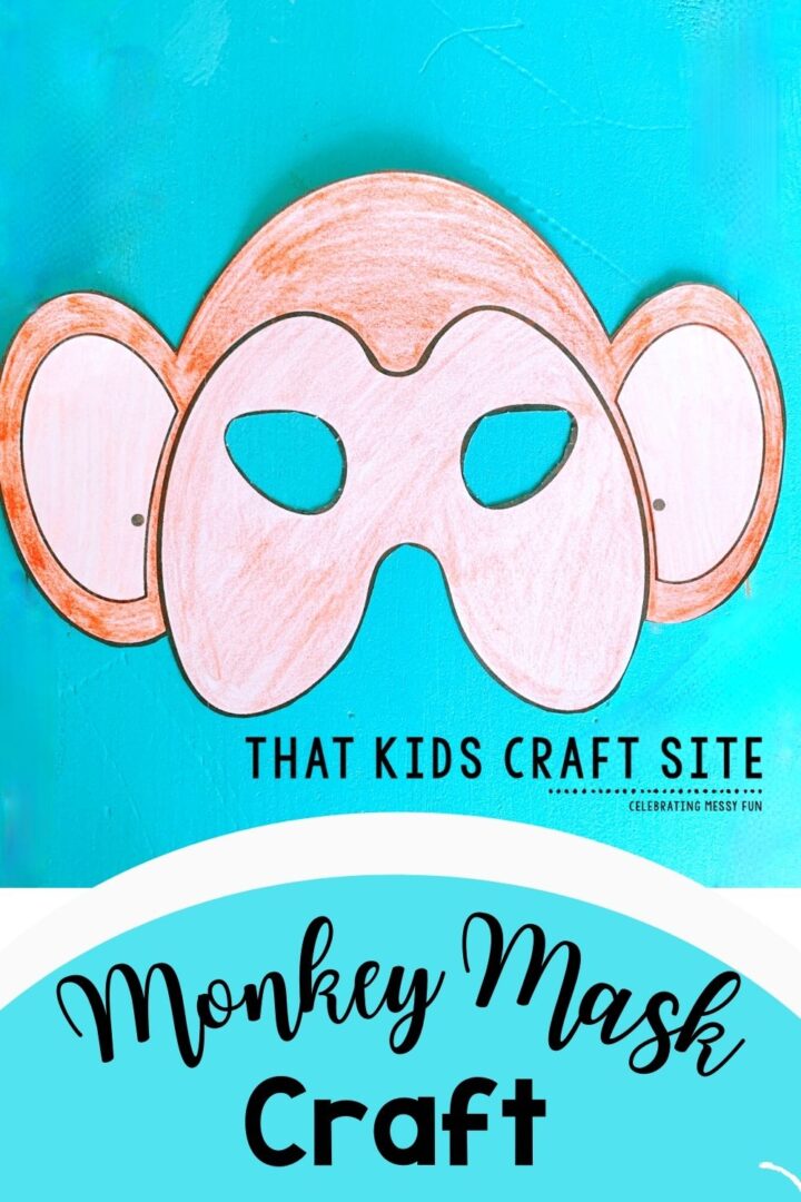 Monkey Mask Craft - That Kids' Craft Site