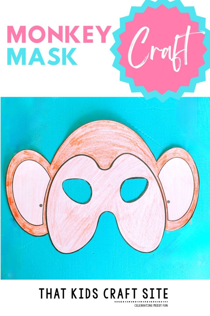 Monkey Mask Craft - That Kids' Craft Site