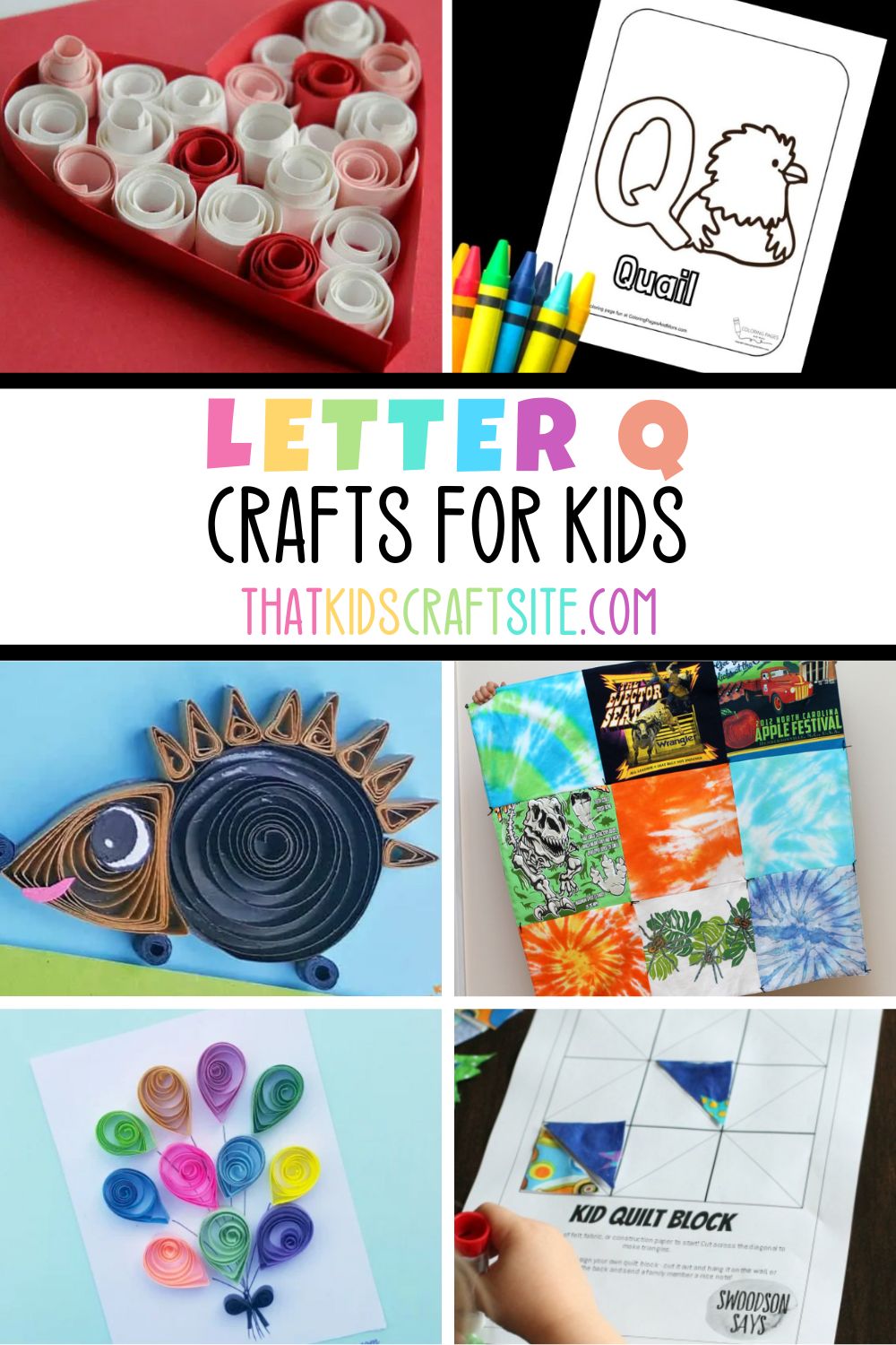 Letter Q Crafts - That Kids' Craft Site