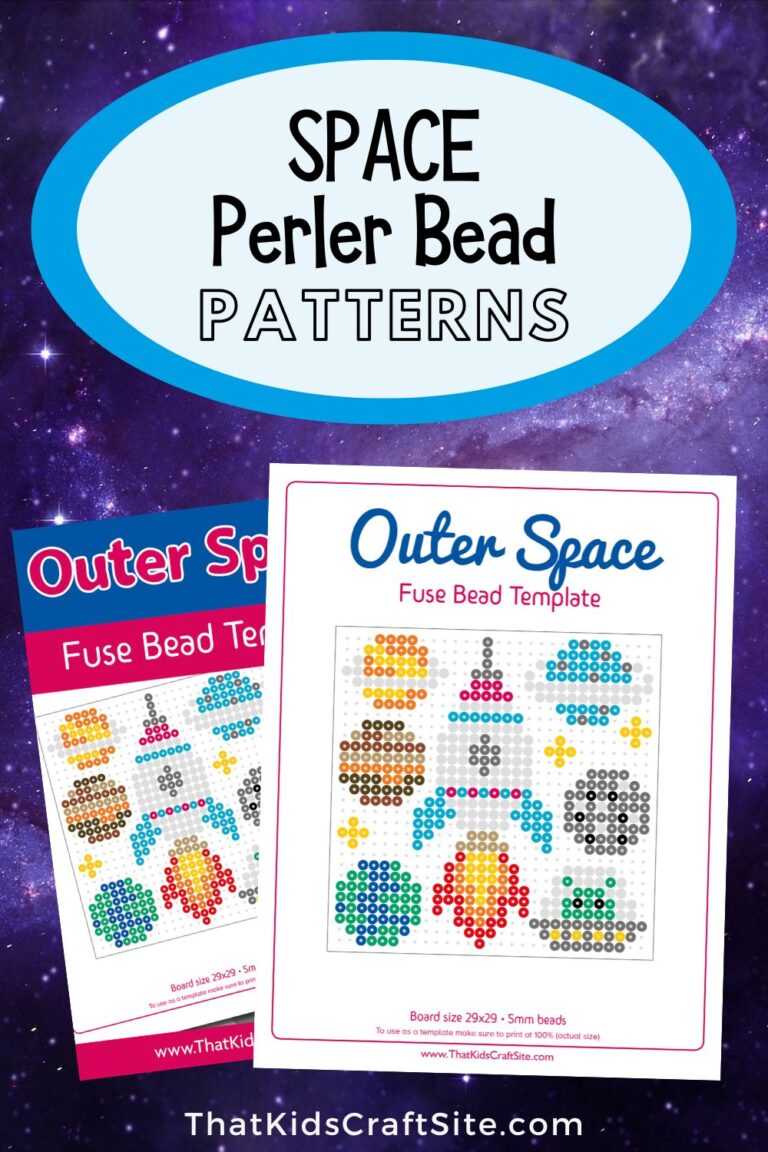 Space Perler Bead Patterns - That Kids' Craft Site