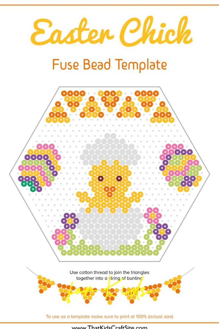 Easter Perler Bead Patterns for Kids - That Kids' Craft Site