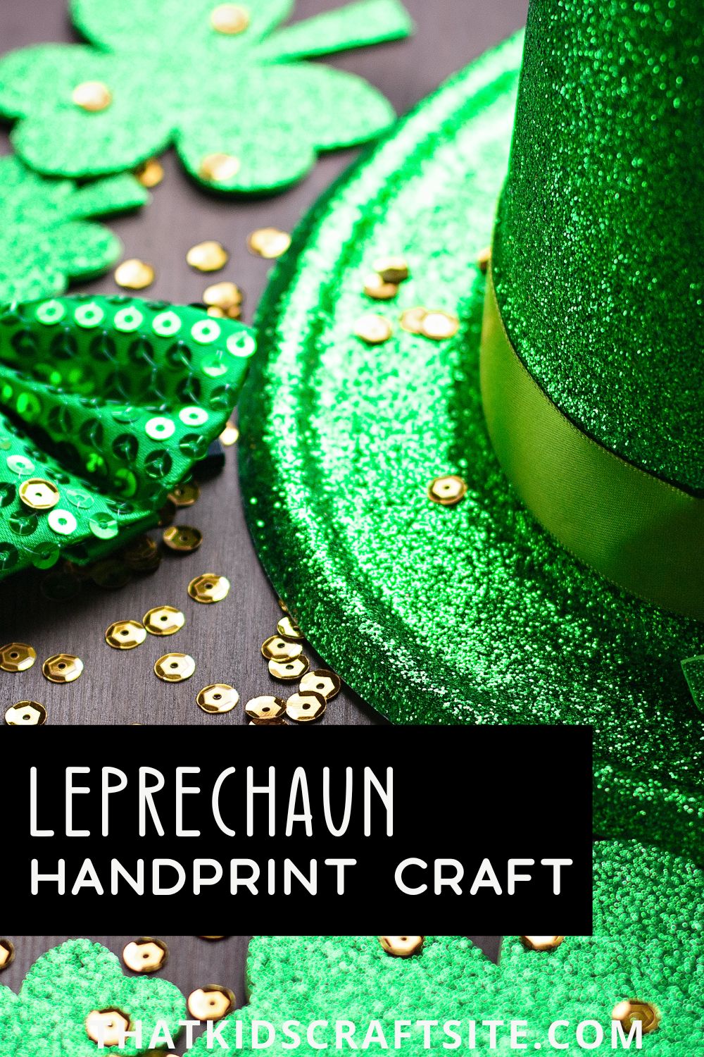 Leprechaun Handprint Craft - That Kids' Craft Site