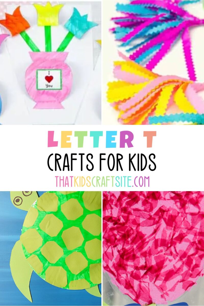 Letter T Crafts - That Kids' Craft Site