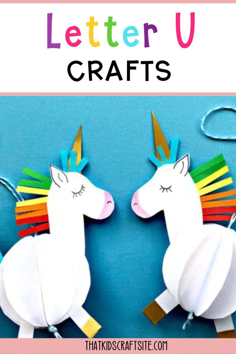 Letter U Crafts for Kids - That Kids' Craft Site