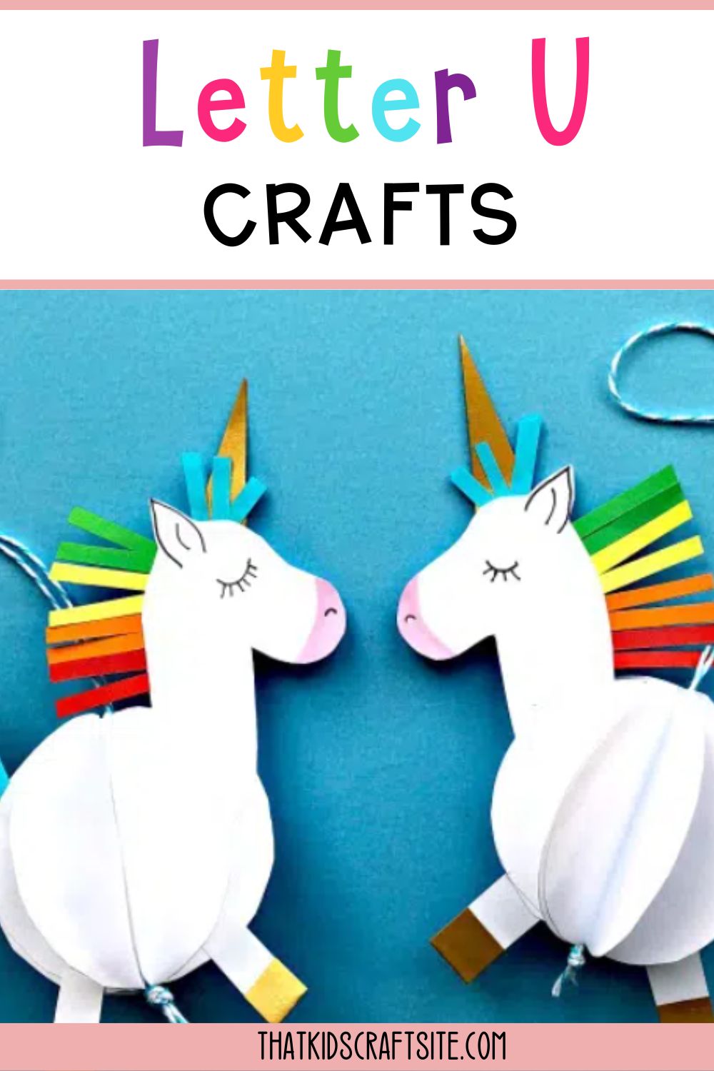 Letter U Crafts for Kids - That Kids' Craft Site