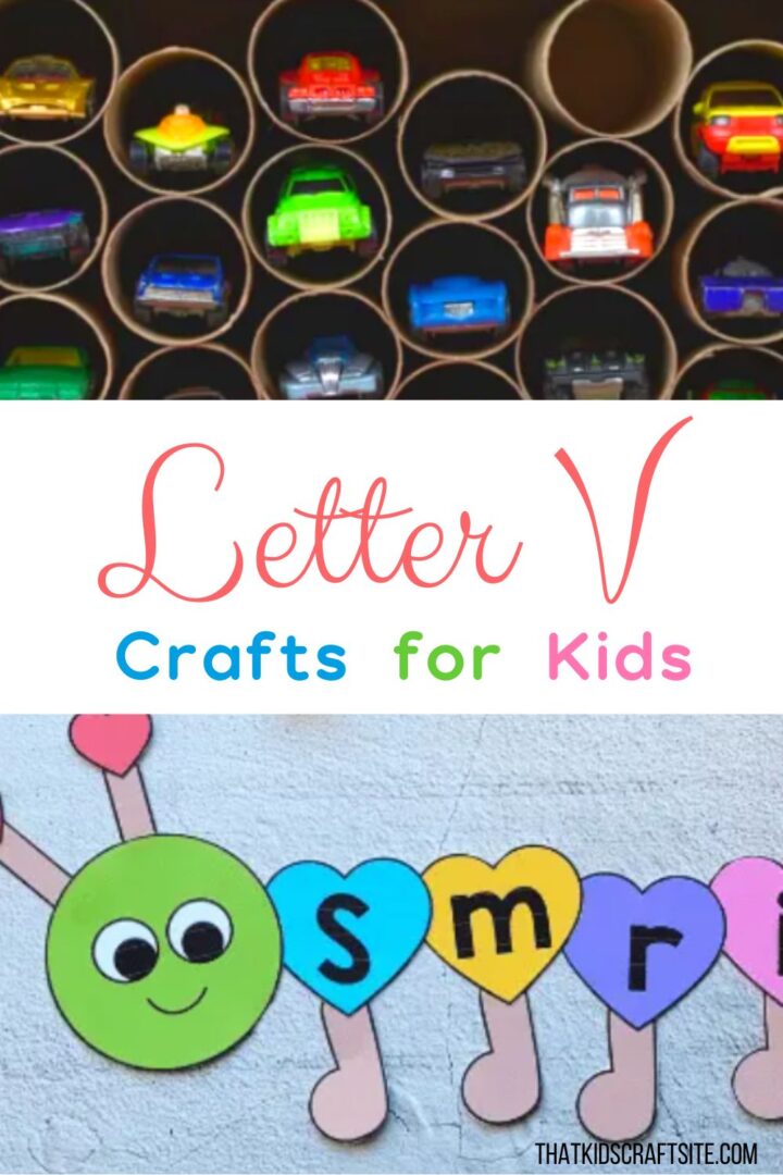 Letter V Crafts for Kids - That Kids' Craft Site