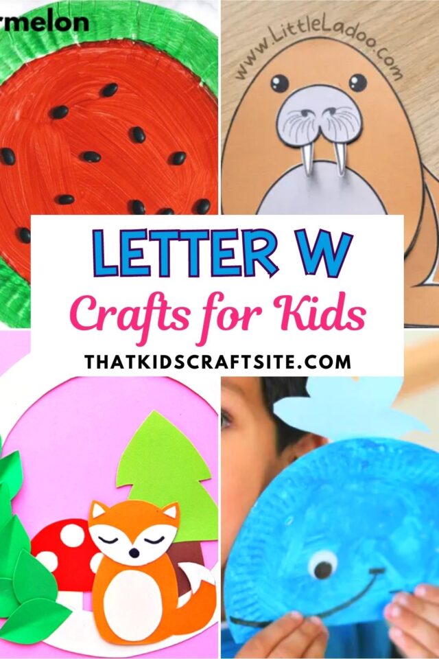 Letter W Crafts for Kids - That Kids' Craft Site