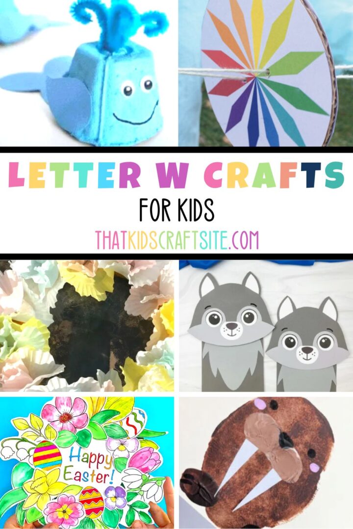 Letter W Crafts for Kids - That Kids' Craft Site