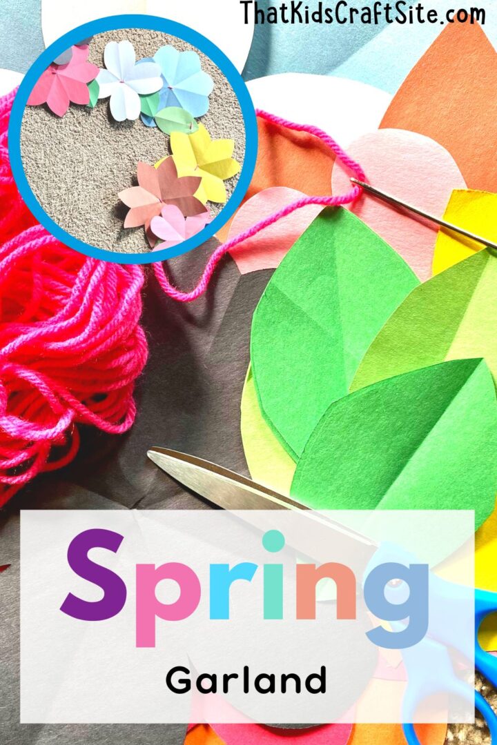 Spring Garland - That Kids' Craft Site