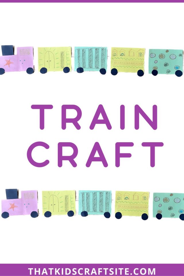 Train Craft - That Kids' Craft Site