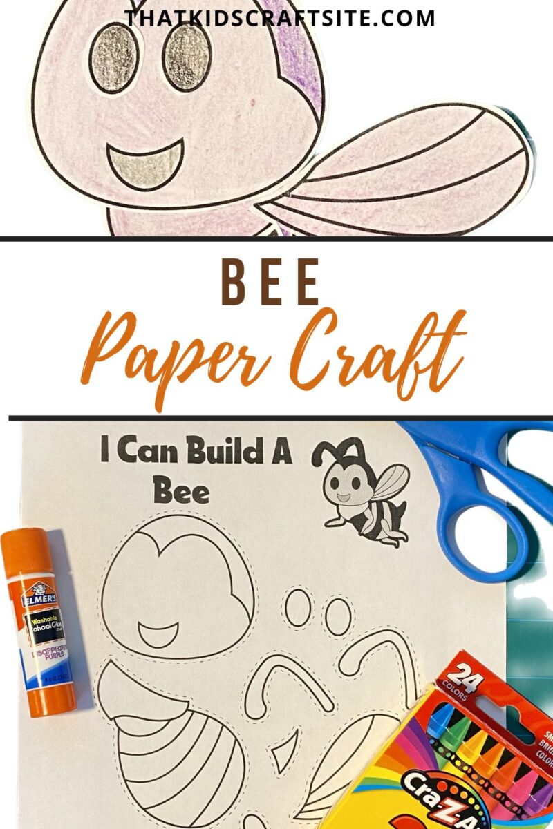 Bee Paper Craft - That Kids' Craft Site