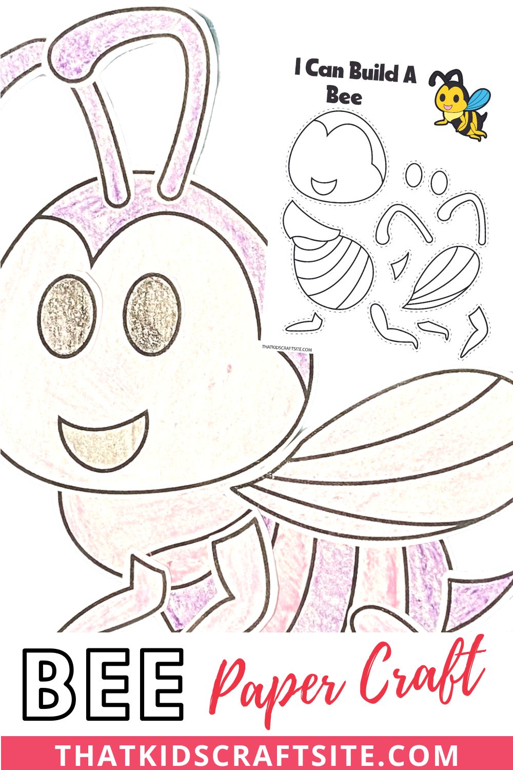 Bee Paper Craft - That Kids' Craft Site