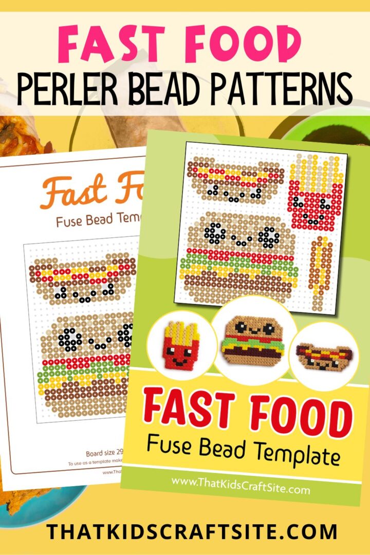 Fast Food Perler Bead Patterns - That Kids' Craft Site