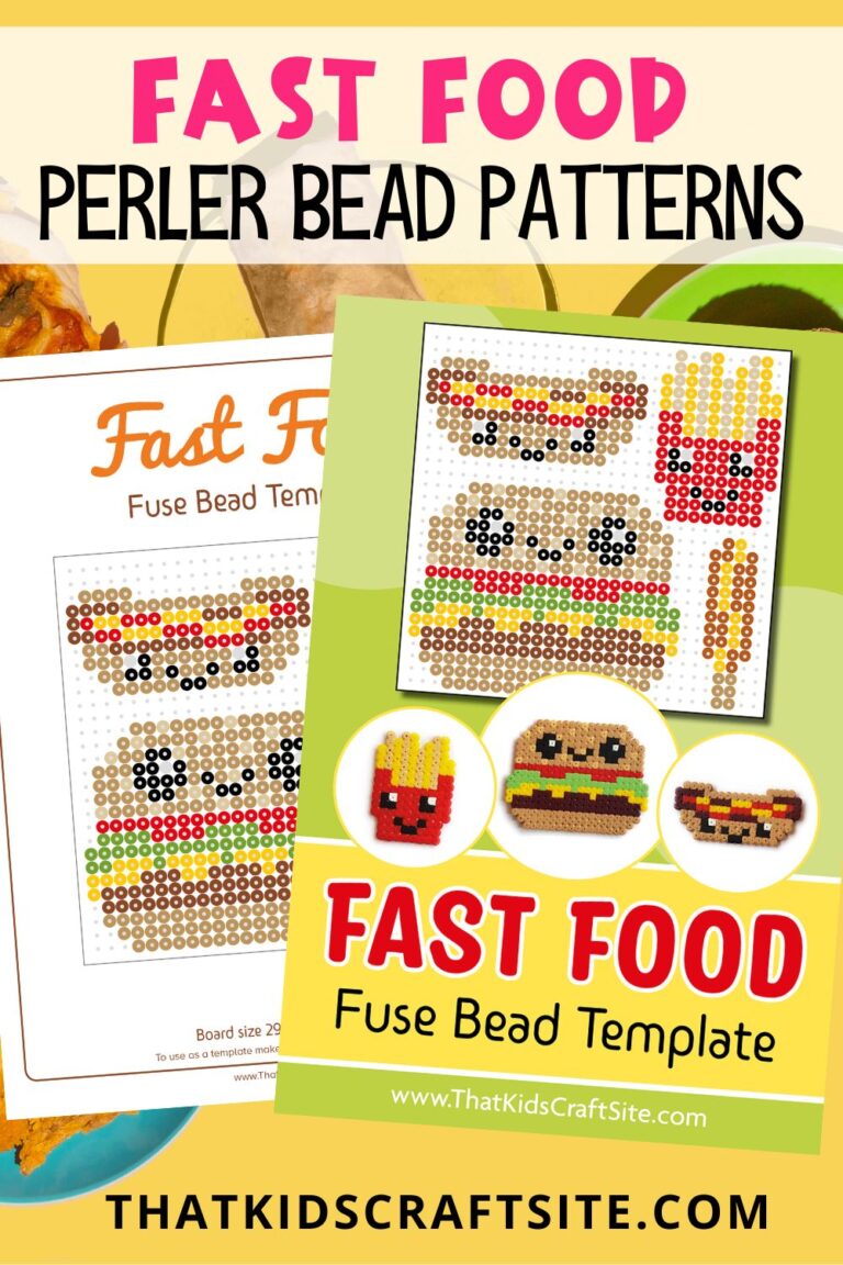 Fast Food Perler Bead Patterns - That Kids' Craft Site