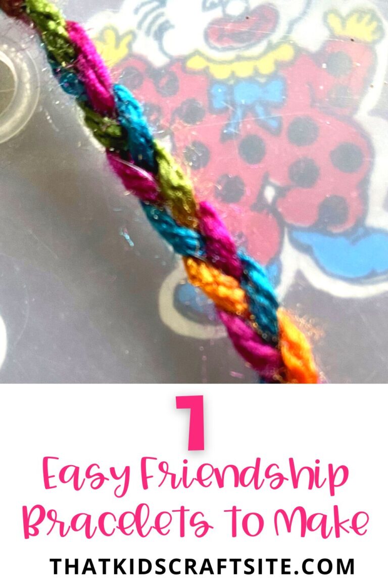 7 Easy Friendship Bracelets to Make - That Kids' Craft Site