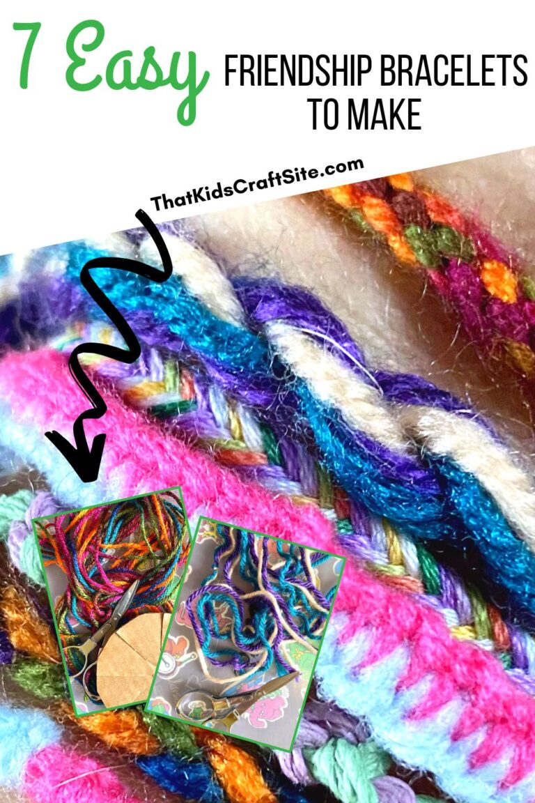7 Easy Friendship Bracelets to Make - That Kids' Craft Site
